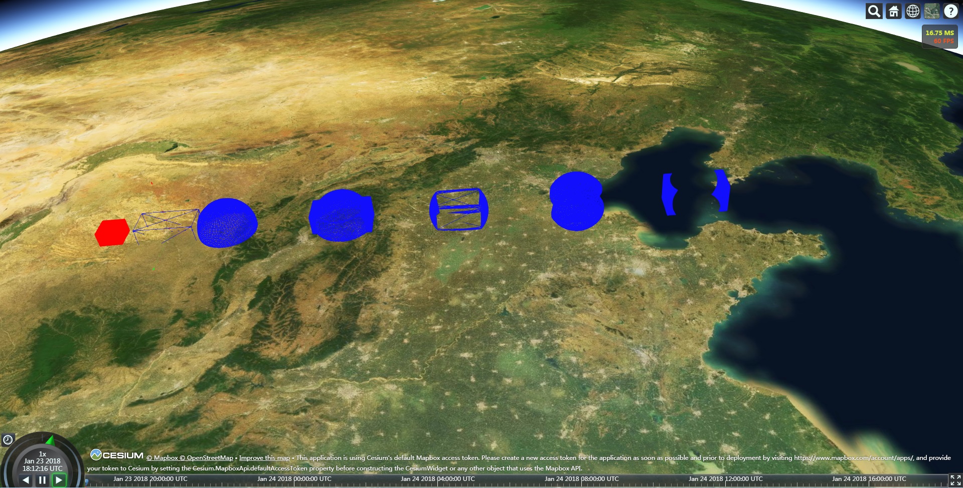 CesiumMeshVisualizer: Make you can use three.js geometry in Cesium,and use mesh,geometry ...